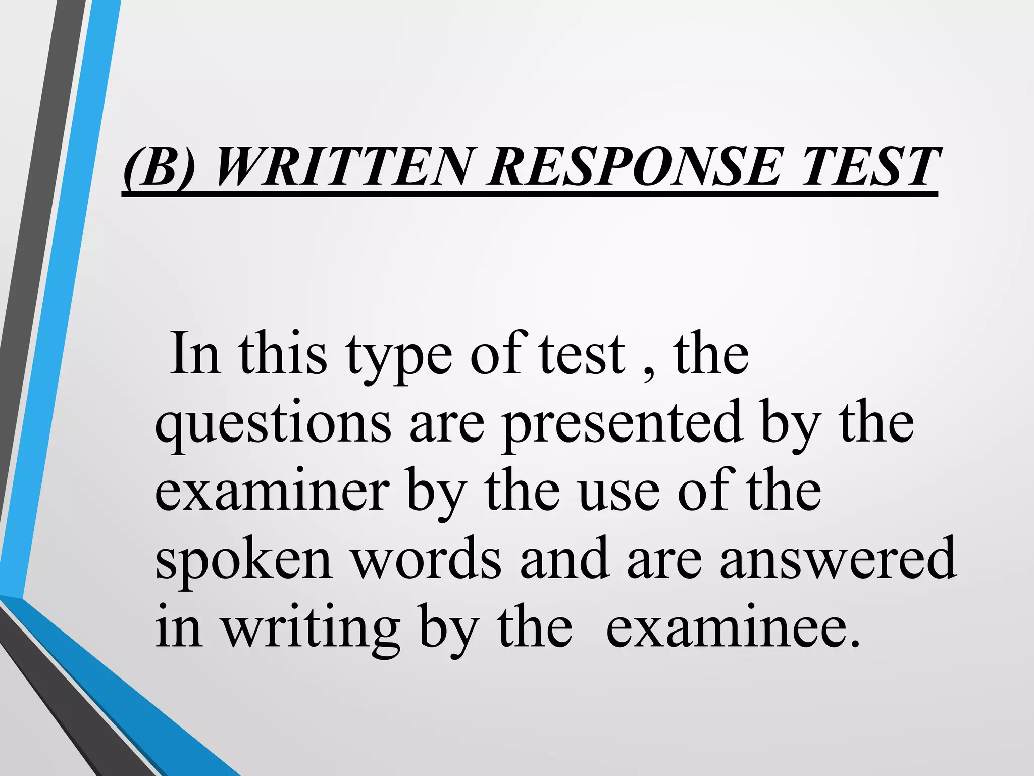 oral test | PPT