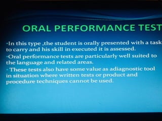 oral test | PDF