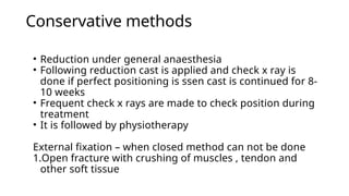 Injuries fractures of leg foot and kneee | PPTX