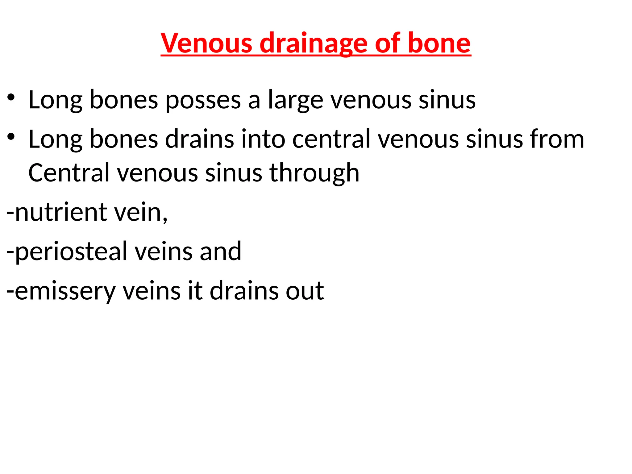 Anatomy of long bone and it's blood supply | PPTX