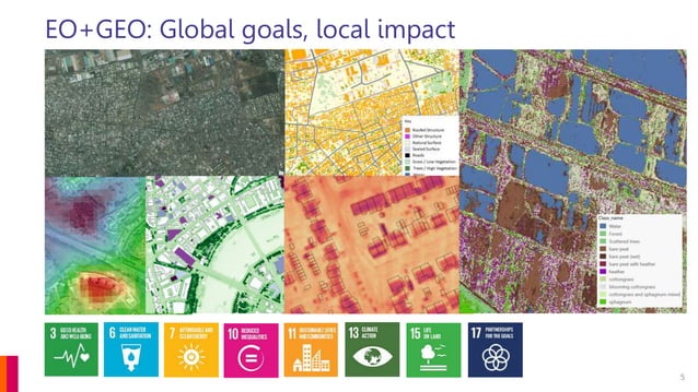 Solving sustainability challenges with geospatial information | PPT