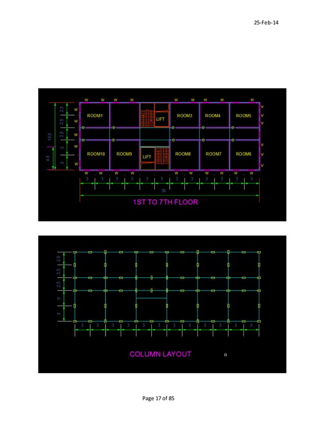 ANALYSIS AND DESIGN OF MULTI STOREY (G+5) COMMERCIAL BUILDING BY STAAD PRO AND ETABS | DOCX