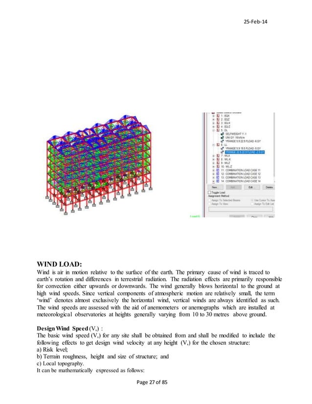 ANALYSIS AND DESIGN OF MULTI STOREY (G+5) COMMERCIAL BUILDING BY STAAD PRO AND ETABS | DOCX