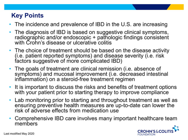 Overview of IBD for Healthcare Professionals | PDF
