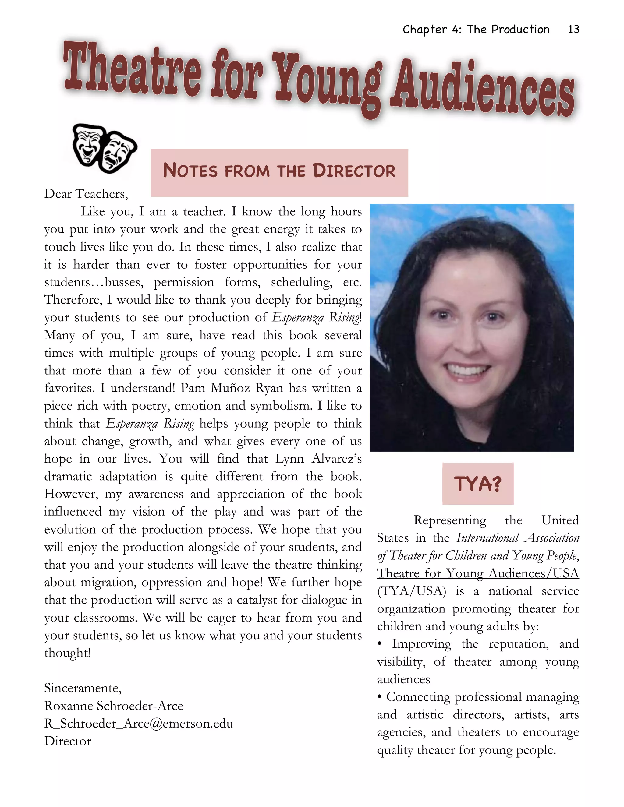 Esperanza Rising | PDF | Musicals | Genres