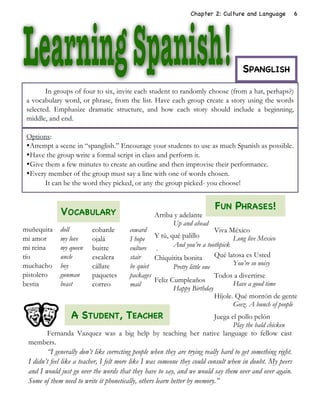 Esperanza Rising Vocabulary By Chapter