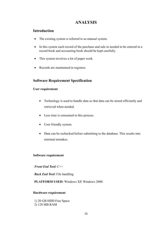 PROJECT REPORT ON COMPUTER SHOP SYSTEM IN C++ | PDF