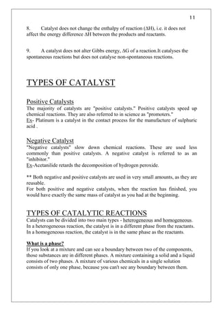 SHORT NOTE ON CATALYST . | PDF