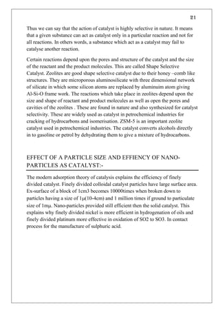 SHORT NOTE ON CATALYST . | PDF