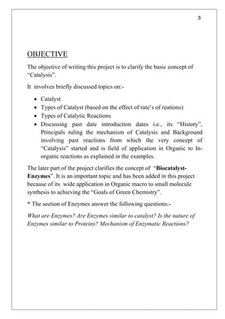 SHORT NOTE ON CATALYST . | PDF