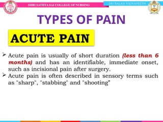 Pain in Comfort, Rest and Sleep-Nursing Foundation .pptx