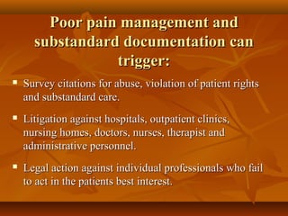 Pain Management in Healthcare - physiology and implications | PPT
