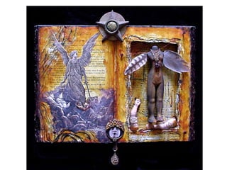 Final painting project texture assemblage | PPT