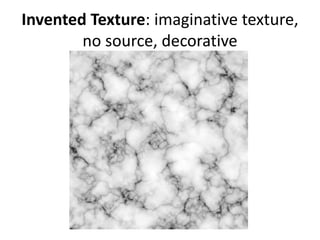 Final painting project texture assemblage | PPT