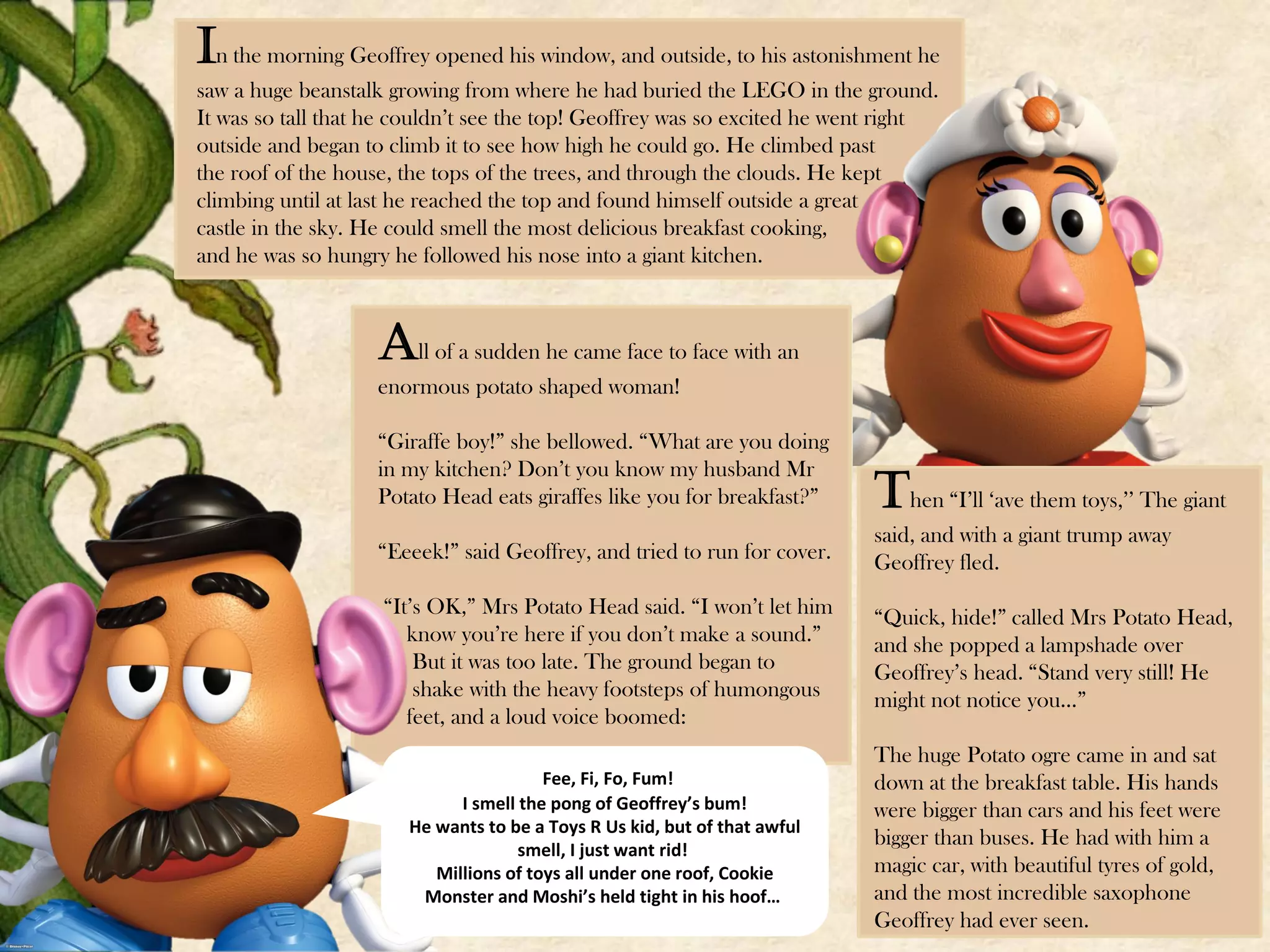 Geoffrey and the Beanstalk | PDF