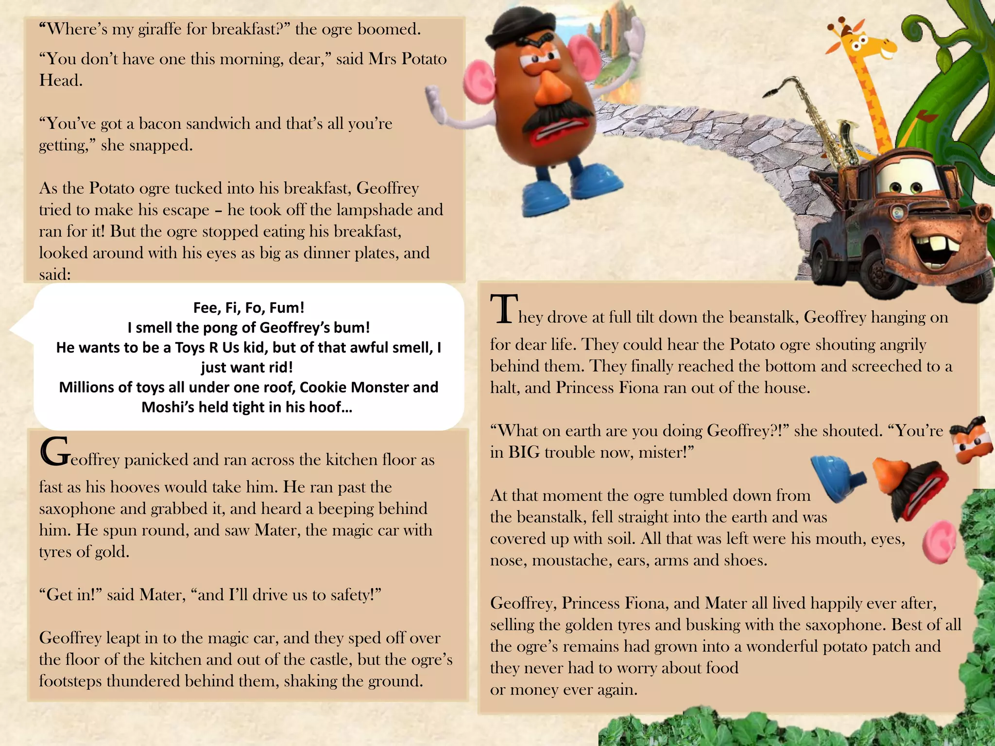 Geoffrey and the Beanstalk | PDF