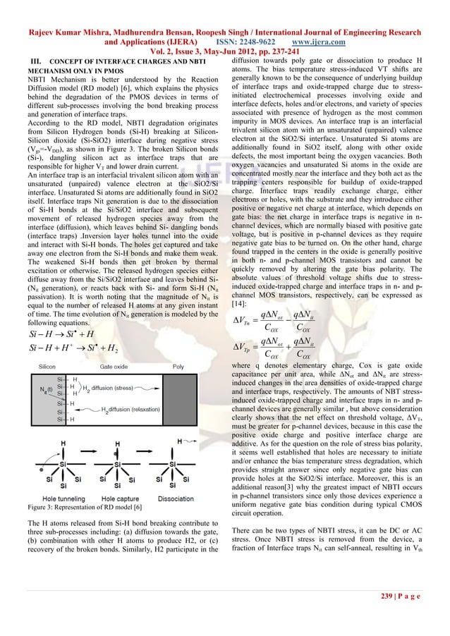 Stress Analysis and Temperature Impact of Negative Bias Temperature Instability (NBTI) on a CMOS ...