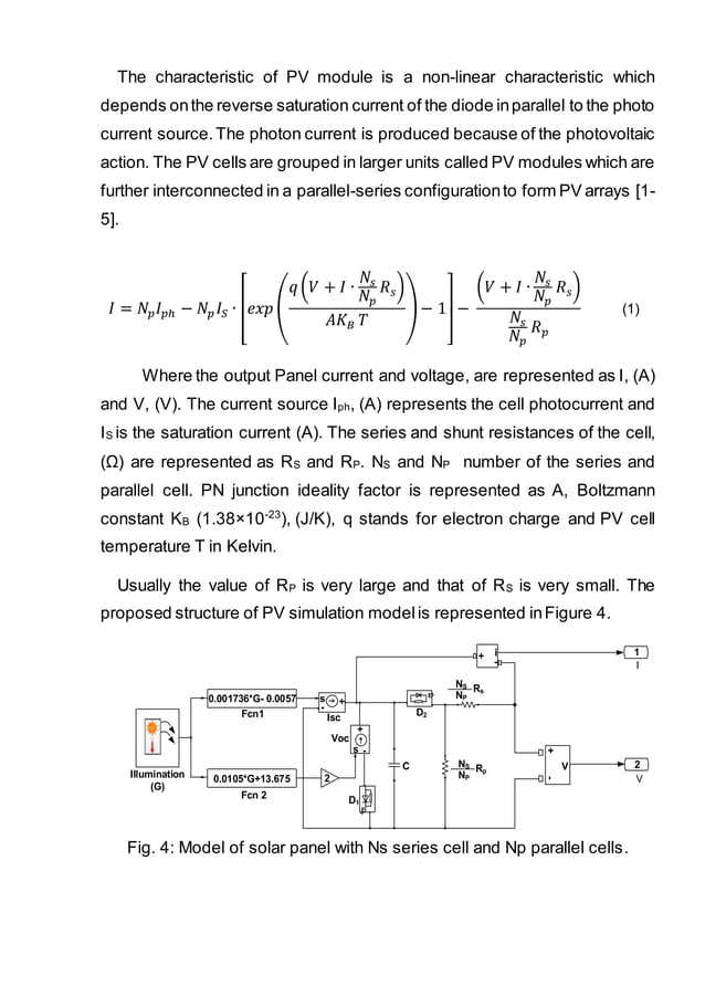 Maximum Power Point Tracking Method for Single Phase Grid Connected PV System under Partially ...