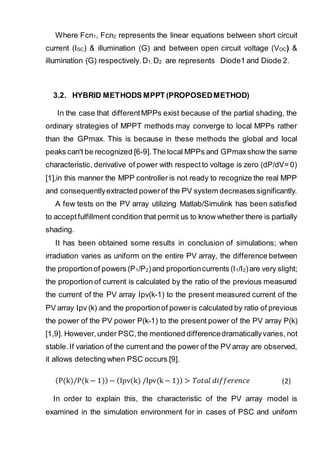 Maximum Power Point Tracking Method for Single Phase Grid Connected PV ...