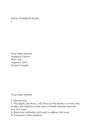 FINAL PAPER OUTLINE .do…