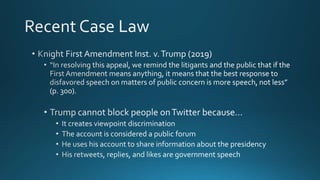 Communication Law and Policy Final Presentation | PPT