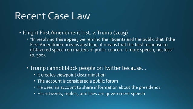 Communication Law and Policy Final Presentation | PPT