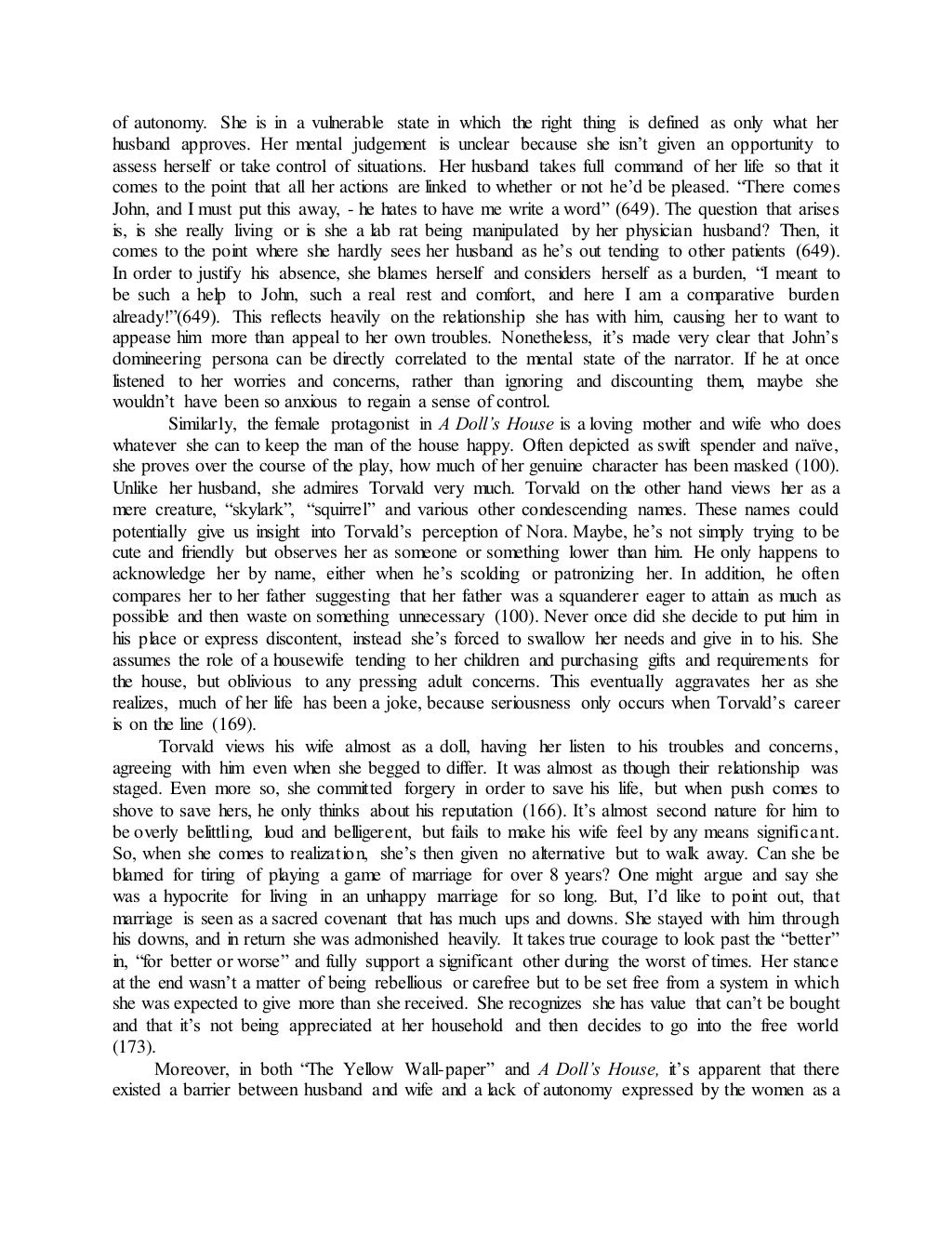 Critical Analysis Critical Analysis