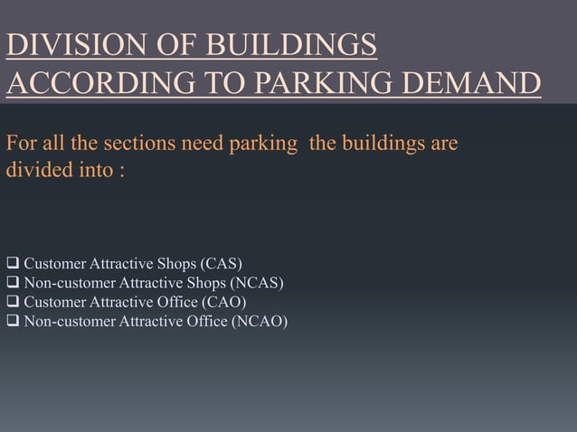parking problems in metro cities | PPTX