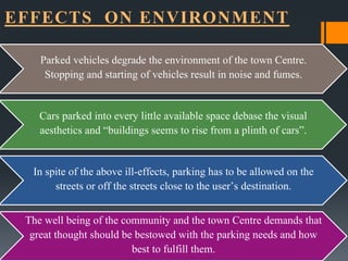Parking Problems in Metro cities and their Effecient Handling | PPTX