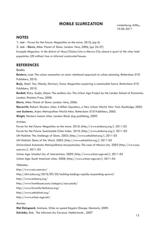 Part 1 Mobile Slumization A. Vredenburg | PDF