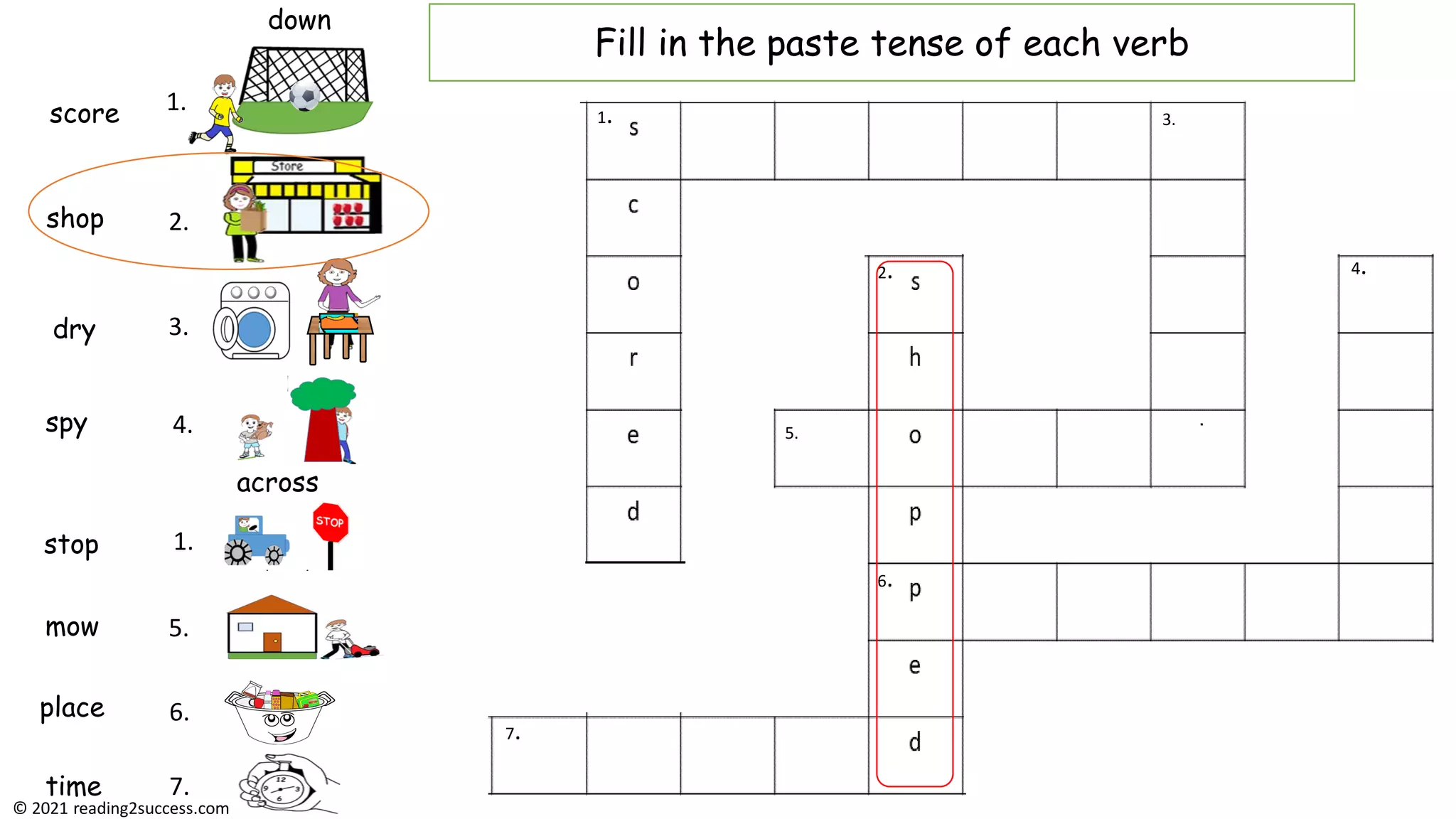 How to Teach Kids Past, Present and Future Verb Tenses Teaching ...