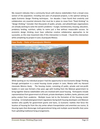 Economic Design Thinking | PDF