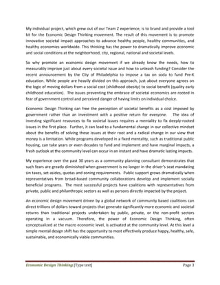 Economic Design Thinking | PDF