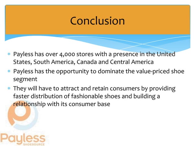 Final Payless Presentation | PPT