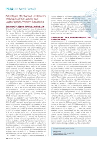 Advantages of Enhanced Oil Recovery Techniques in the Cambay and Barmer ...