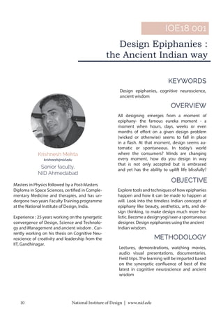 NID International Open Elective Booklet | PDF