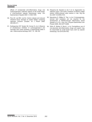 NON-STEROIDAL ANTI INFLAMMATORY DRUGS AND GASTROINTESTINAL TOXICITY | PDF