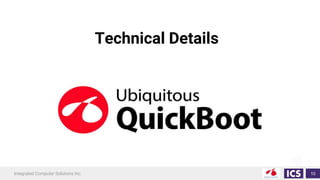 Improving User Experience with Ubiquitous QuickBoot | PPT