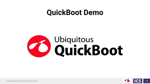 Improving User Experience with Ubiquitous QuickBoot | PPT