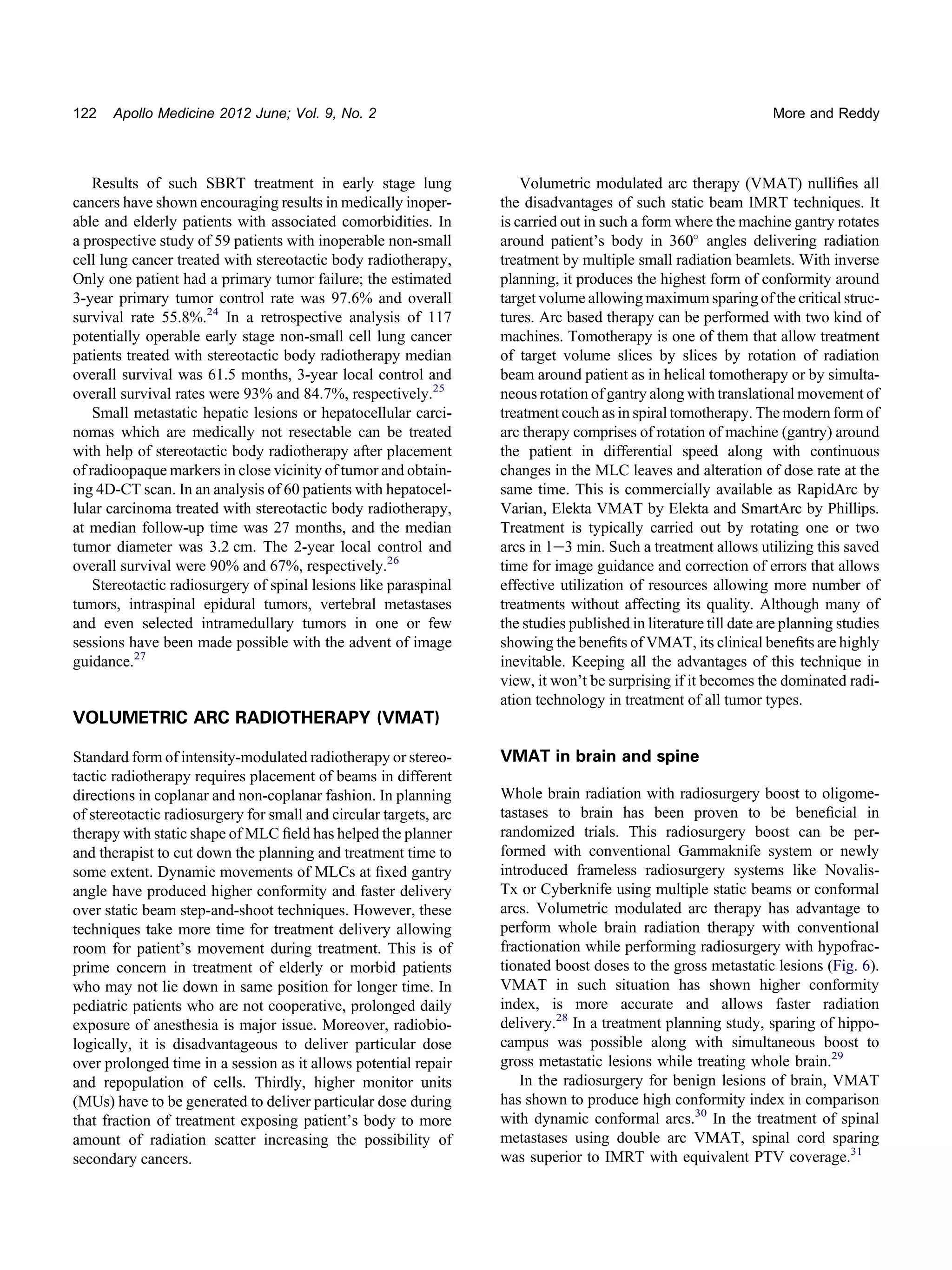 Radiation Oncology in 21st Century - Changing the Paradigms | PDF