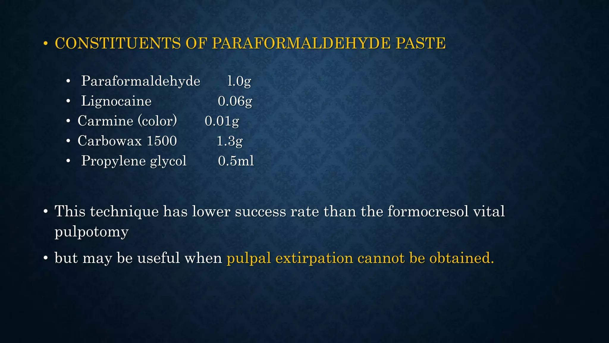 Pediatric Endodontics - Indirect and Direct pulp capping,Pulpotomy ...