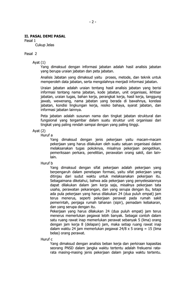 PENJELASAN RAPERDA PENGADAAN PNSD | PDF
