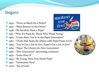 Pepsi advertising strategy | PPT