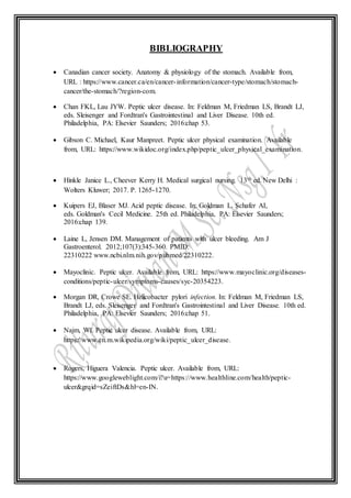Peptic ulcer | PDF