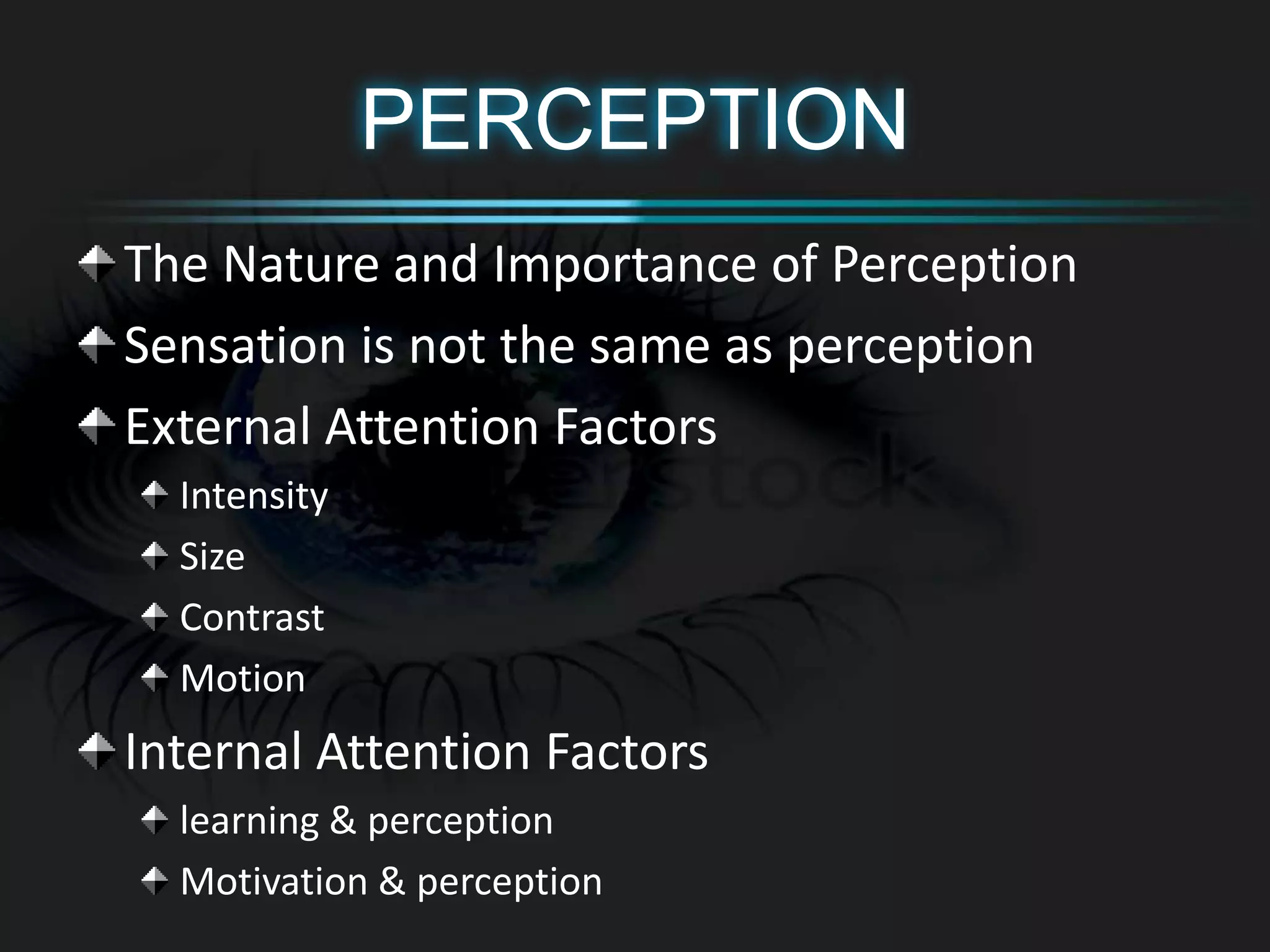perception | PPTX