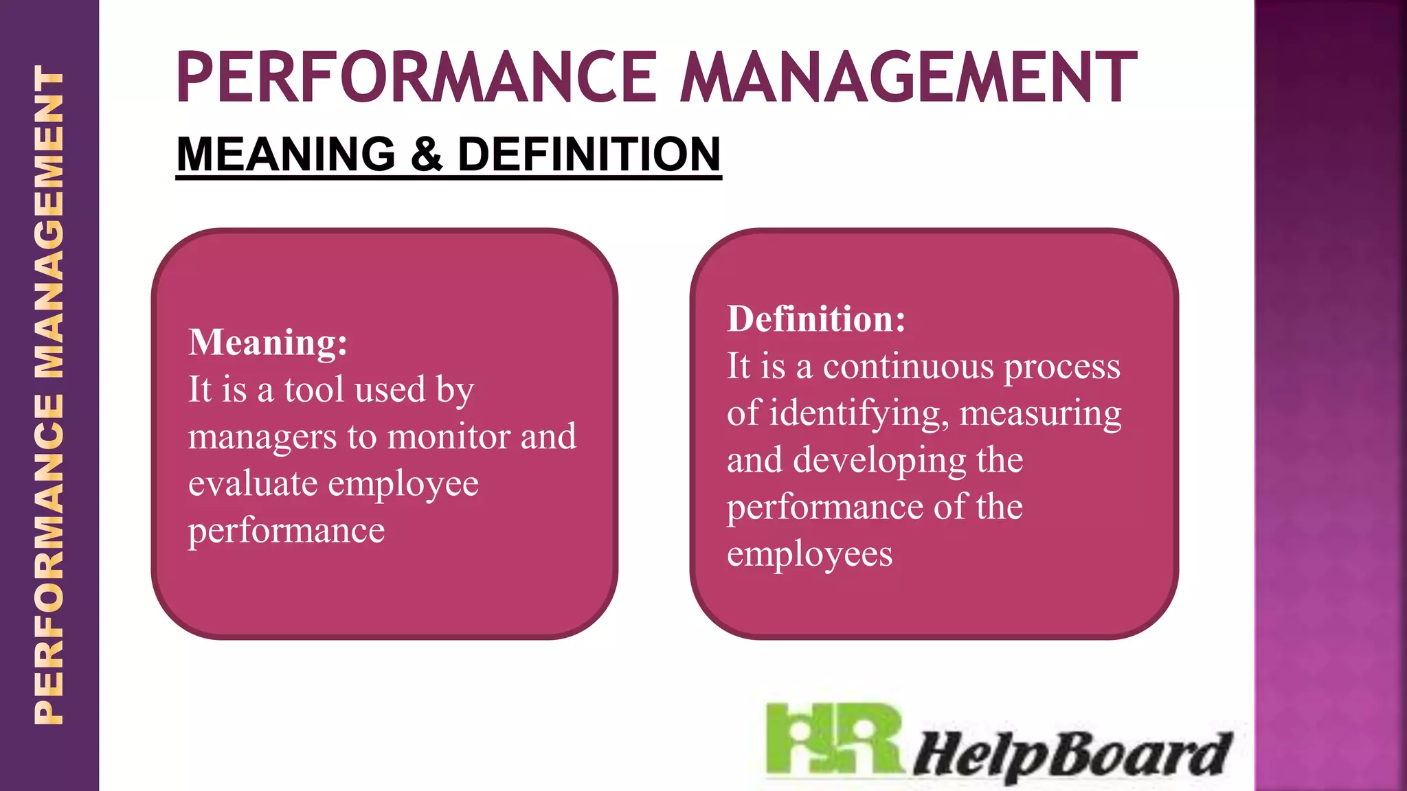 What is Performance Management | PPTX