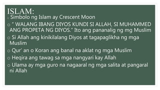 Mga Relihiyon at Paniniwala ng mga Asyano | PPTX