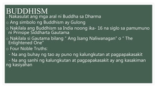 Mga Relihiyon at Paniniwala ng mga Asyano | PPTX
