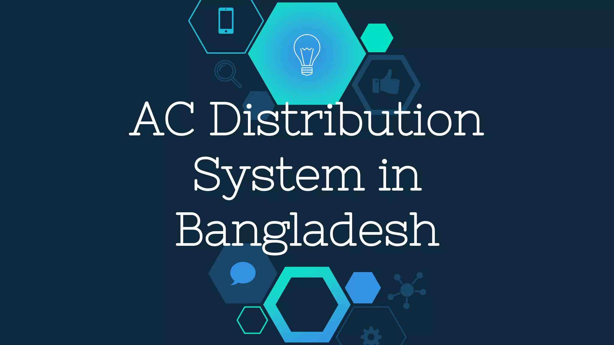 AC Distribution System in Bangladesh | PPTX