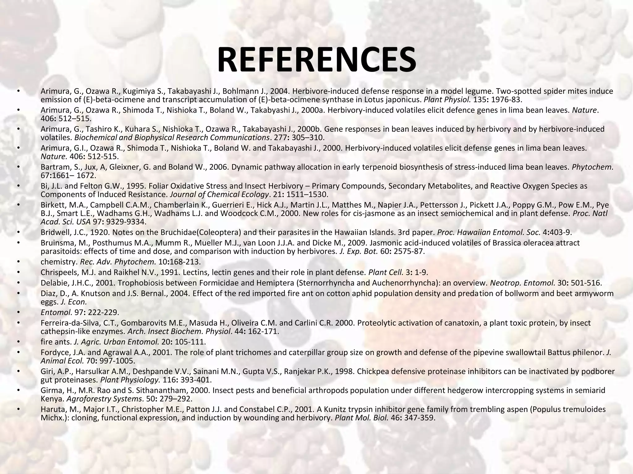 Final pest legume plant interaction | PPTX